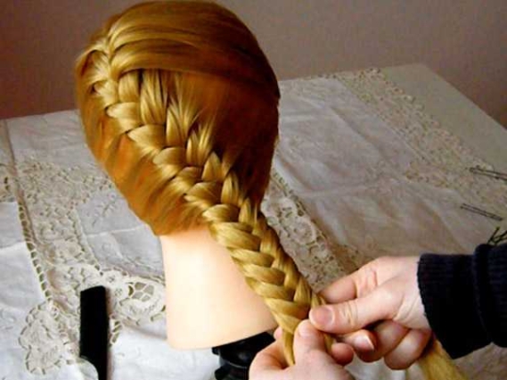 Raccolto con treccia a spina di pesce - Beautydea