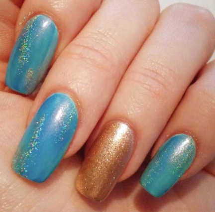 Nail Art Turchese: contro stress e negativita - Beautydea