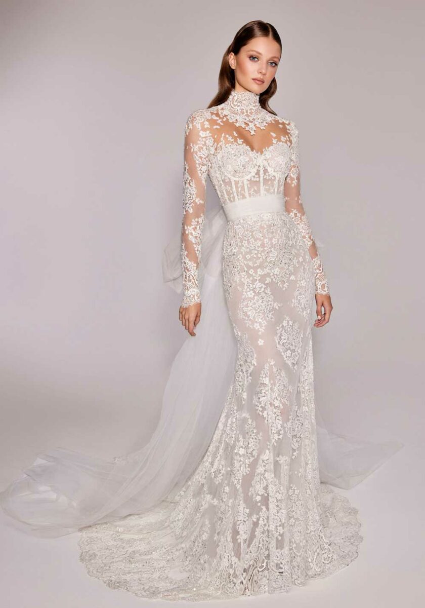 Abiti da sposa in pizzo 2023: 50 modelli bellissimi