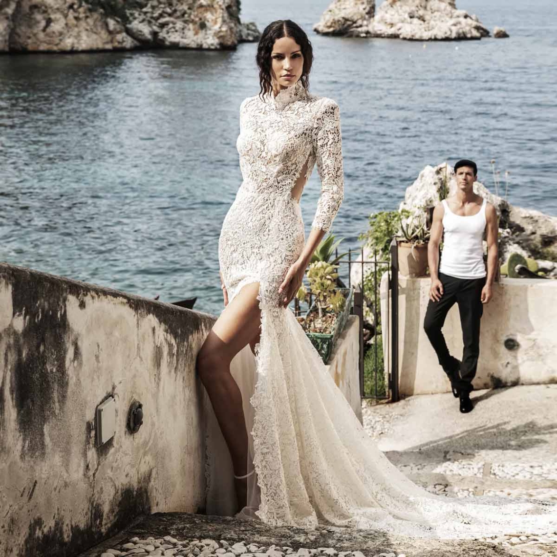 Abiti da sposa in pizzo 2024: 12 capolavori di eleganza!