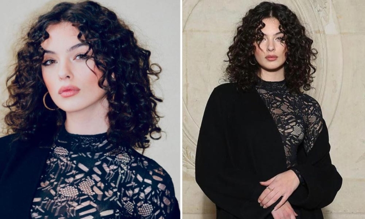 Deva Cassel, ecco il nuovo taglio long bob con capelli ricci!