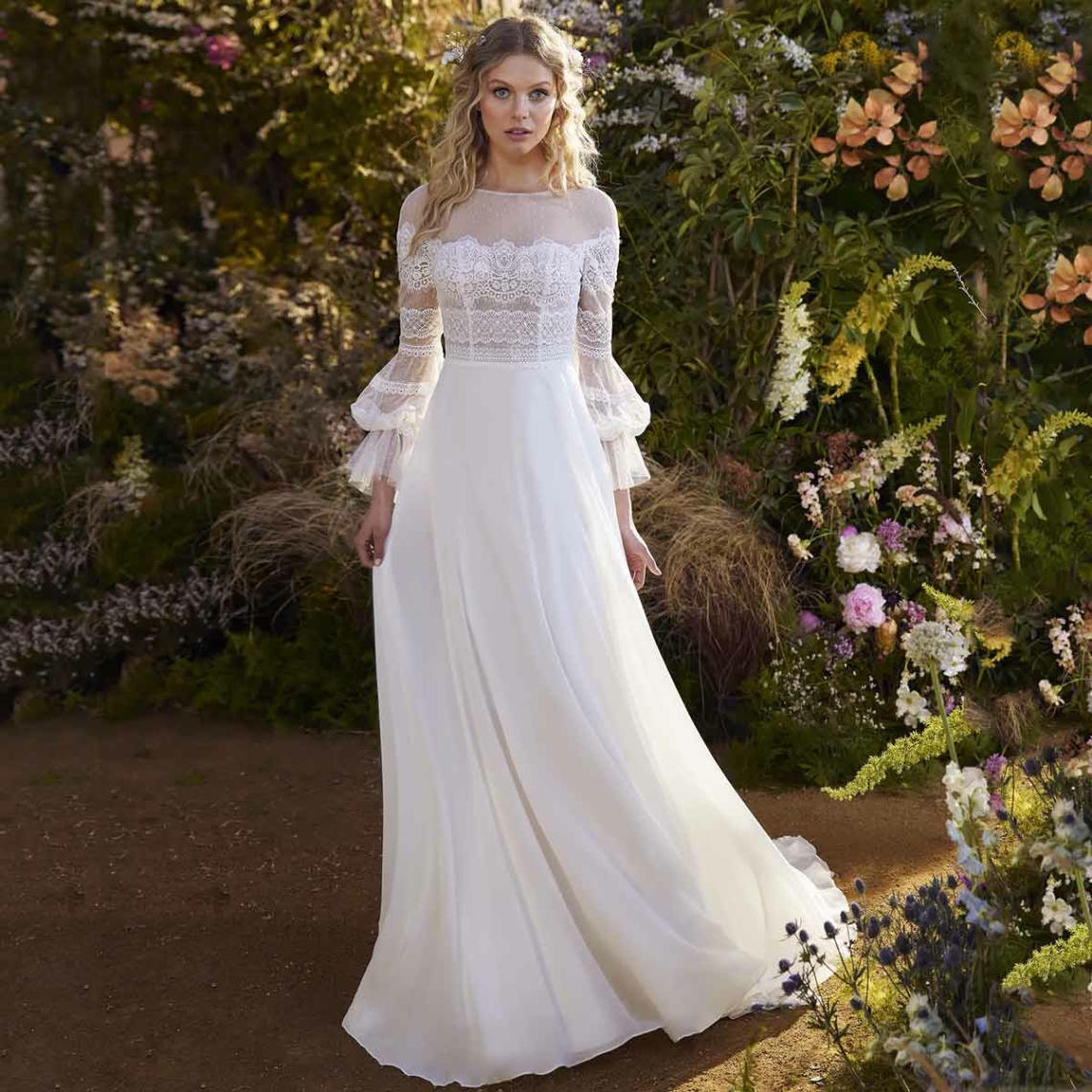 8 vestiti da sposa 2024 per un matrimonio campestre