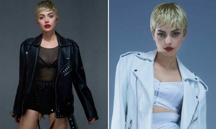 Annalisa rock con pixie cut e pelle nel video di Ragazza Sola!