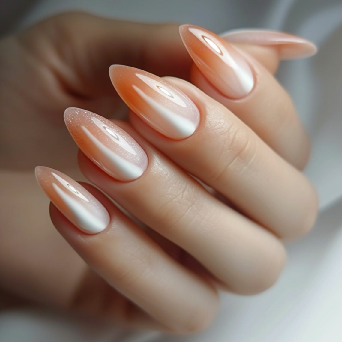 Unghie Peach Fuzz, Pantone 2024: immagini e idee bellissime