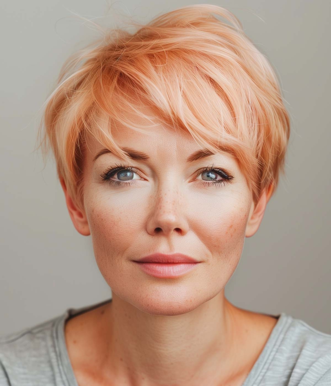 Peach fuzz colore capelli di tendenza: a chi sta bene, idee