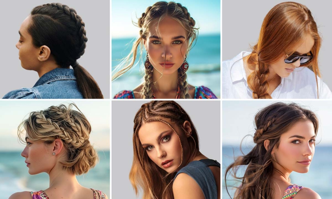 Trecce Estate 2024 più belle e di tendenza in 250 immagini