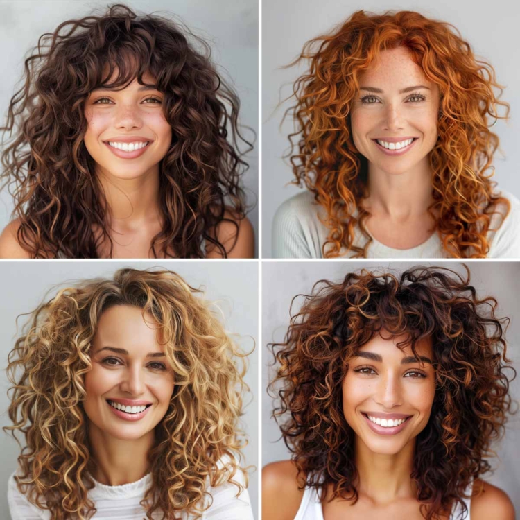 Tagli capelli ricci 2025 corti, medi, lunghi: tendenze