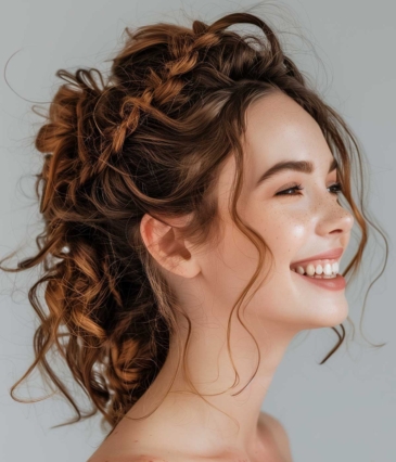 Acconciature capelli ricci: 250 idee semplici e bellissime