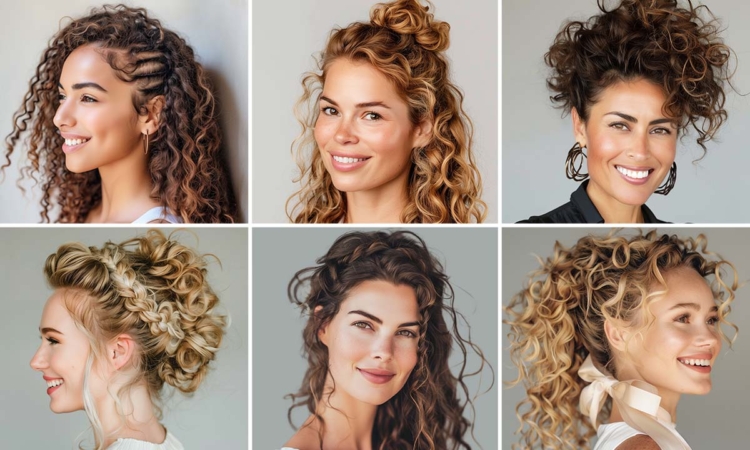 Acconciature capelli ricci: 250 idee semplici e bellissime